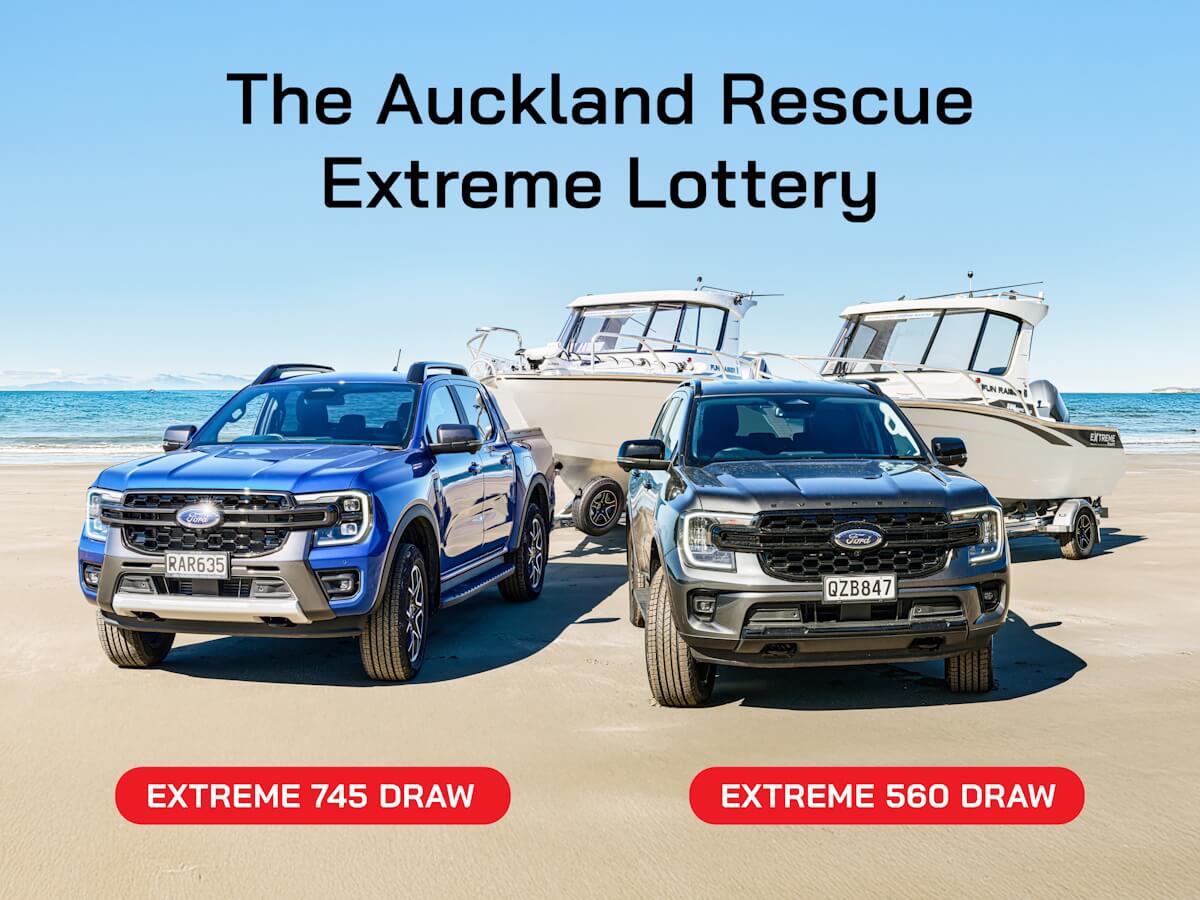Extreme Lottery 2025 – Auckland Rescue Helicopter Trust